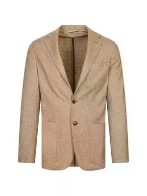 Canali Notch-lapel Single-breasted Blazer - Neutrals