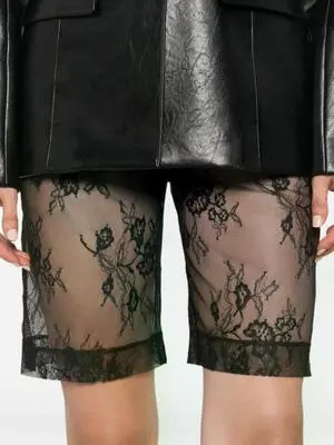 Patrizia Pepe Lace Bermuda Shorts