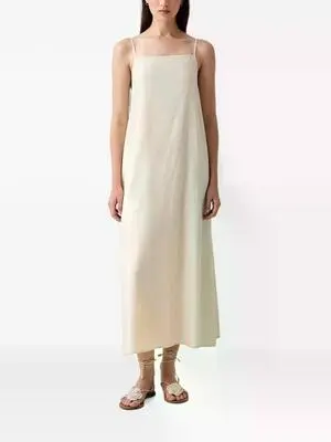 VICOLO Spaghetti-strap Scoop-back Maxi Dress