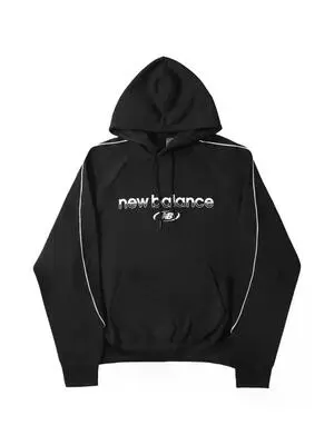 NEW BALANCE Trackside Fleece Hoodie With Graphic Detail