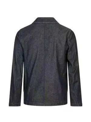 Canali Patch-pocket Denim Jacket