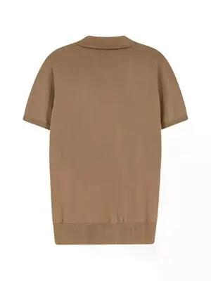 Alpha Studio Short-sleeve Polo-collar T-shirt