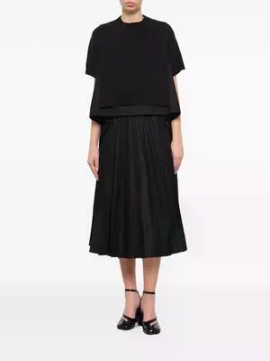 Sacai Layered-panel T-shirt