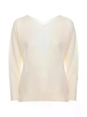 Marella V-neck Raglan-sleeve Jumper