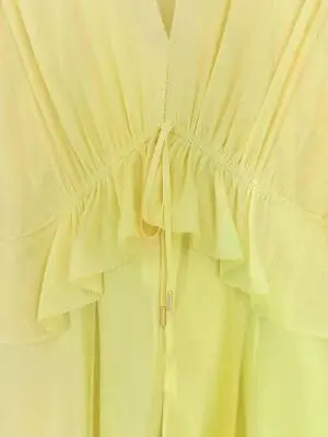 Alberta Ferretti V-neck Maxi Dress