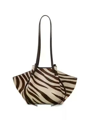 Yuzefi Mochi Leather Shoulder Bag - Neutrals