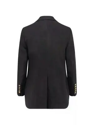 SAULINA Antonia Single-breasted Blazer - Black