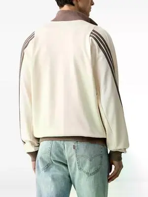 Adidas Embroidered Logo Zip-up Sweatshirt