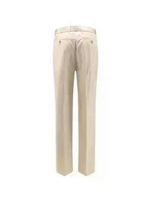 LARDINI Belted Tailored Trousers