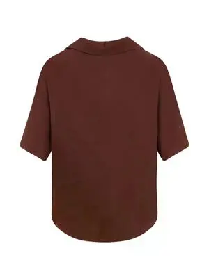 HEVO Novoli Short-sleeve Shirt - Brown