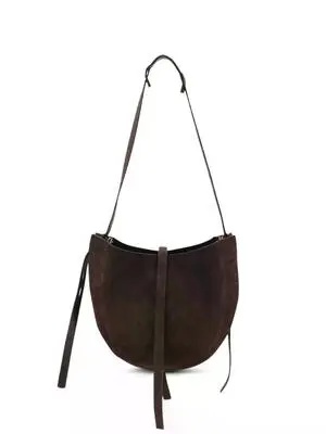 MINOBOSSI Lizzie Suede Shoulder Bag - Brown