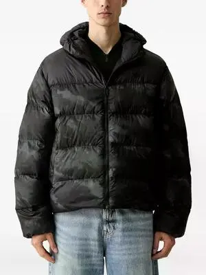 Adidas Camo Regen Hooded Puffer Jacket