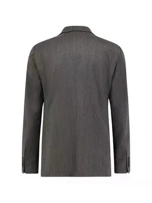 Tagliatore Notched-lapel Single-breasted Suit - Grey