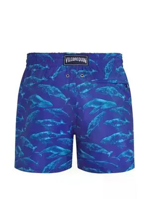 Vilebrequin Whale Print Swim Shorts - Blue
