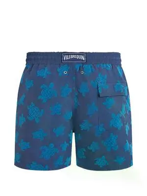 Vilebrequin Turtle-print Drawstring Swim Shorts
