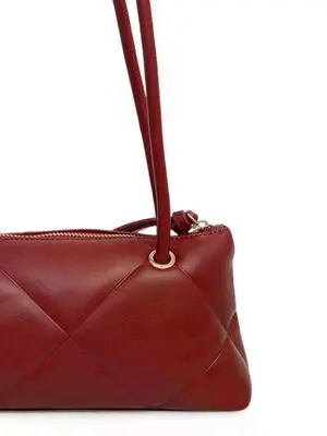 TWINSET Quilted Leather Shoulder Bag