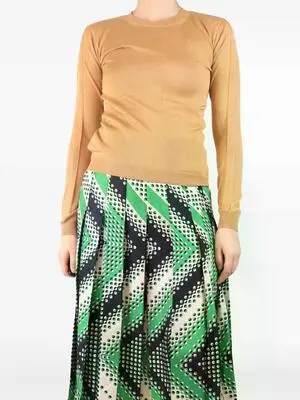 Marni Fine-knit Silk Sweater - Neutrals