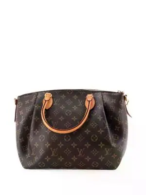 LOUIS VUITTON Monogram Canvas Turenne Mm Satchel - Brown