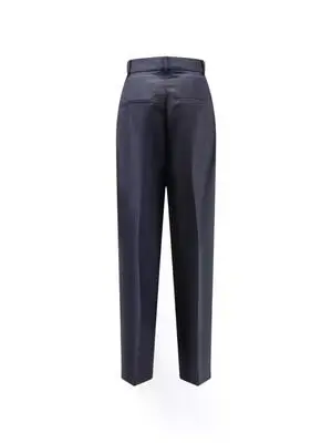 RÓHE Pleated Mohair-blend Trousers