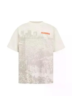 PLEASURES Cup T-shirt - Neutrals