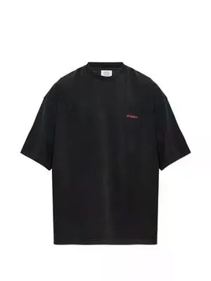 Vetements Logo-print T-shirt - Black