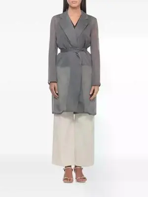 EMME Sheer Belted Coat