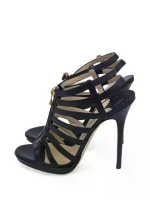 JIMMY CHOO Glenys Caged Gladiator Sandals