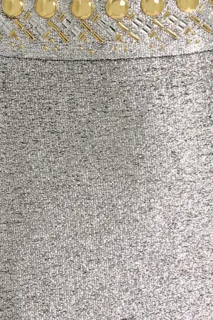 Rabanne Embellished Lamé Maxi Dress