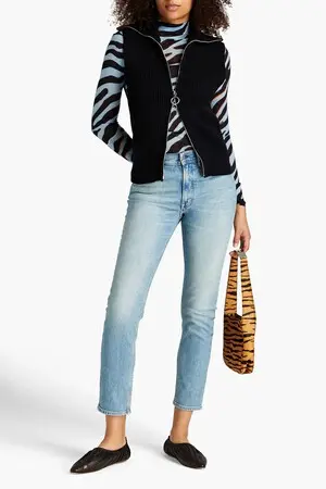 Acne Studios Melk Midrise Tapered Jeans
