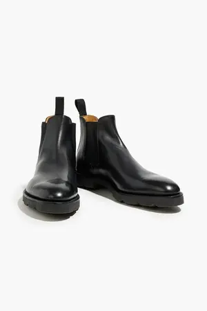 John Lobb Leather Chelsea Boots