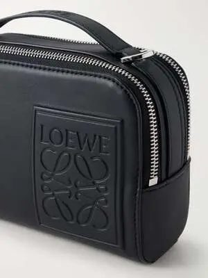Loewe Camera Logo-debossed Leather Messenger Bag