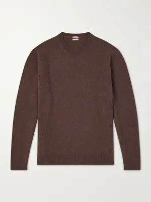 Massimo Alba Cashmere And Alpaca-blend Crew Neck Sweater
