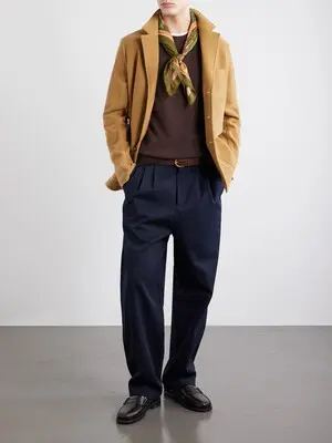 Massimo Alba Cashmere And Alpaca-blend Crew Neck Sweater