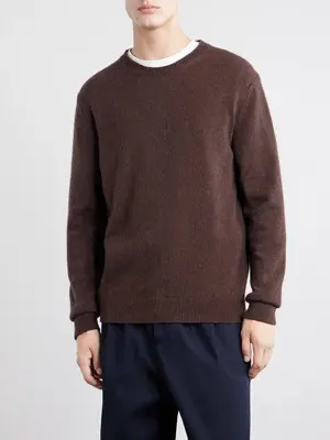 Massimo Alba Cashmere And Alpaca-blend Crew Neck Sweater