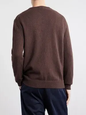 Massimo Alba Cashmere And Alpaca-blend Crew Neck Sweater