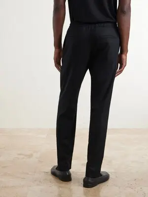 Canali Straight-leg Wool-blend Trousers