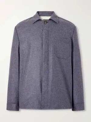 Eleventy Cashmere Overshirt - Gray