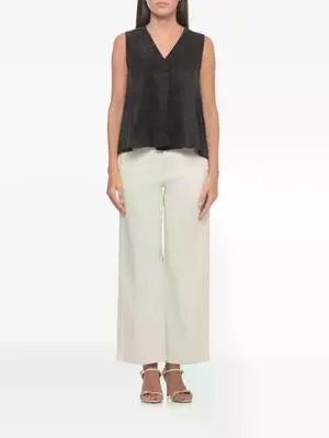EMME Draped V-neck Top