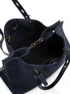 MINOBOSSI Paula Suede Shoulder Bag