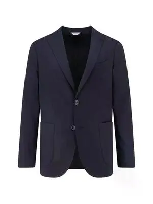Boglioli Peak-lapel Single-breasted Blazer - Blue