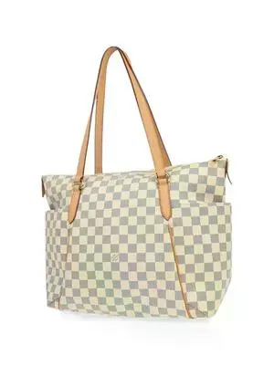 LOUIS VUITTON Damier Azur Totally Tote Bag - Neutrals