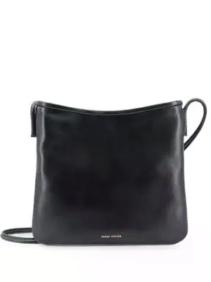 Manu Atelier Fidèle Leather Crossbody Bag - Black