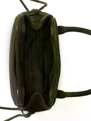 Prada Carry Mini Suede Handbag