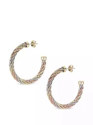 DESMOS Spring Twist Hoop Earrings