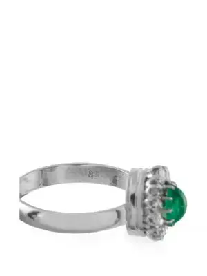 LB EXCLUSIVE Emerald And Diamond Ring