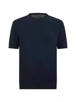 SLOWEAR Crew-neck Short-sleeve T-shirt - Blue