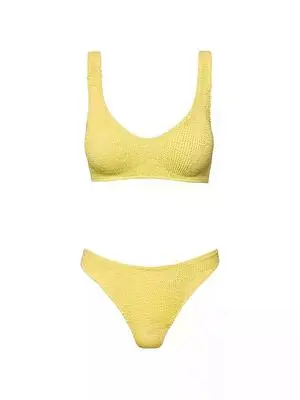 SOFIA ERHAN Aria Crinkle Bikini - Yellow