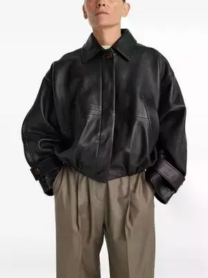 RÓHE Leather Blouson Jacket