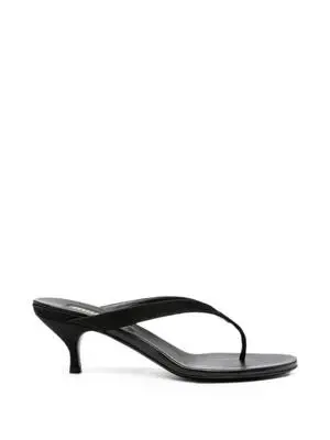 Miu Miu Thong-strap Kitten-heel Sandals