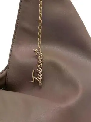 TWINSET Small Logo-charm Tote Bag